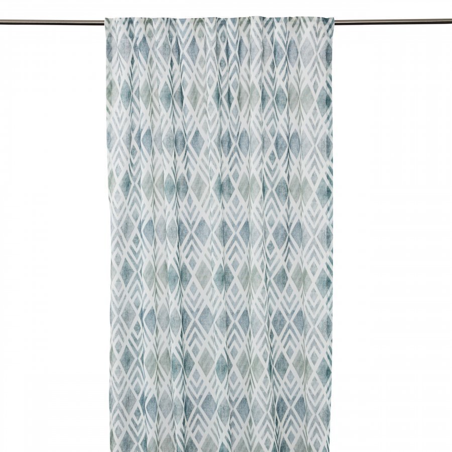 Hemtex Granit Curtain W. Multi Tape Verho Vihreä 140x240 Cm ...